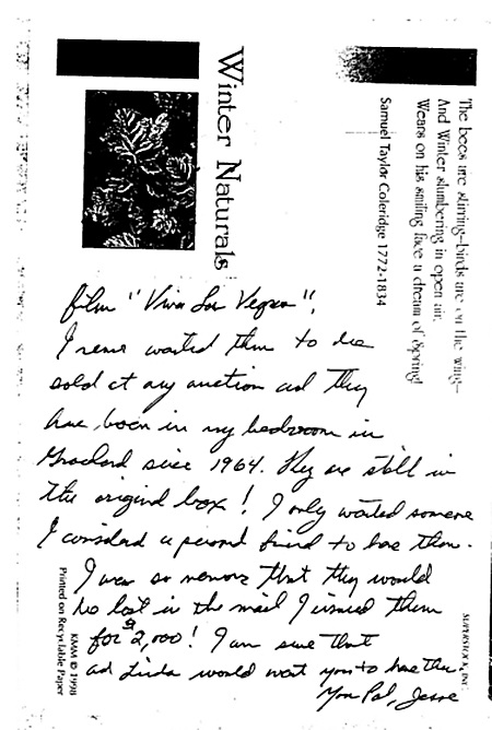 JESSE’S HANDWRITTEN LETTERS WHICH WERE PUBLISHED IN THE BOOK | Linda ...